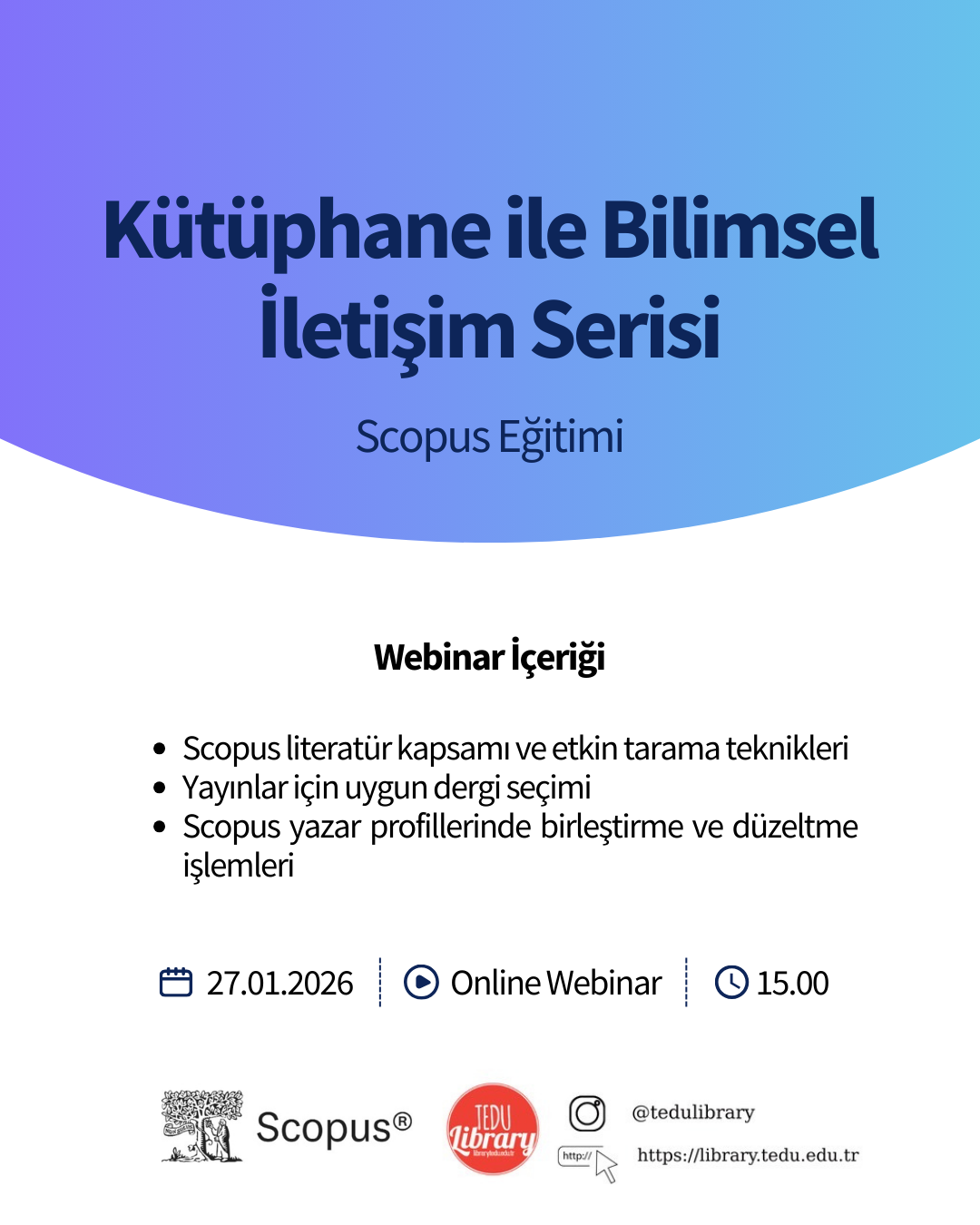 Scientific Communication Series with the Library: Scopus Education ...